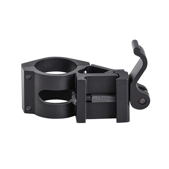 45 Degree Flashlight Scope Mount 20mm Picatinny/Weaver Rail for 25.4mm 30mm Tube with QD Quick ...